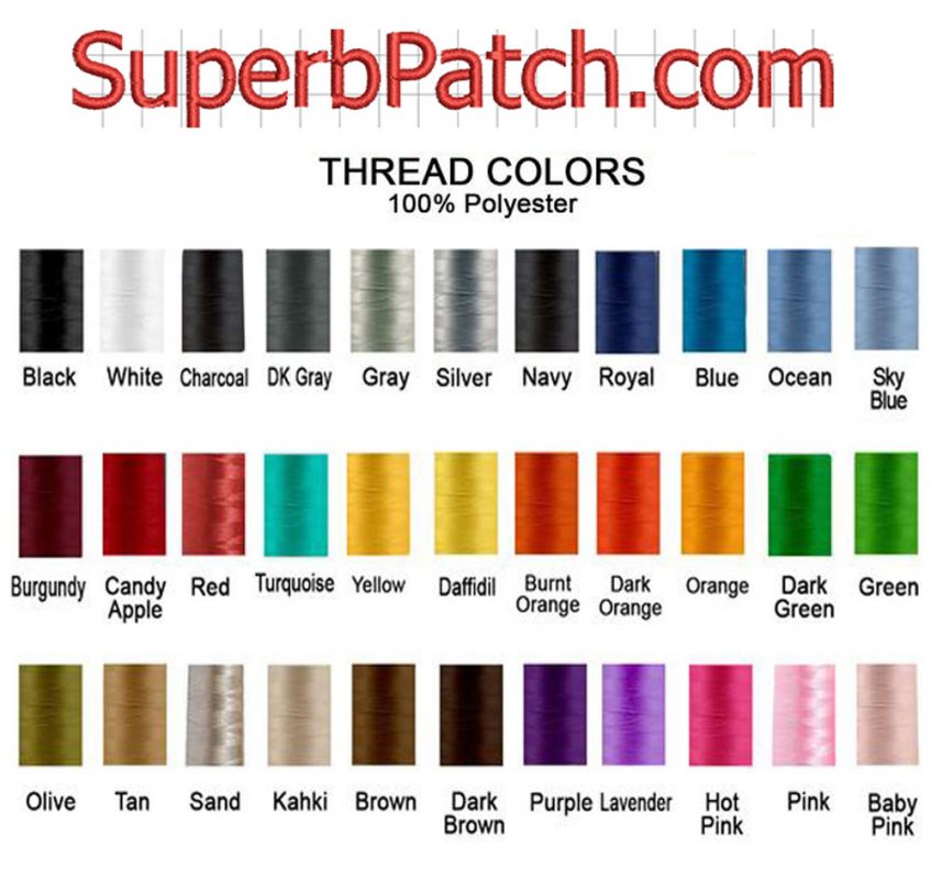 IRON ON Indestructible Custom Personalized Embroidered Photo Quality Print BACK Patch - SUPERB PATCH